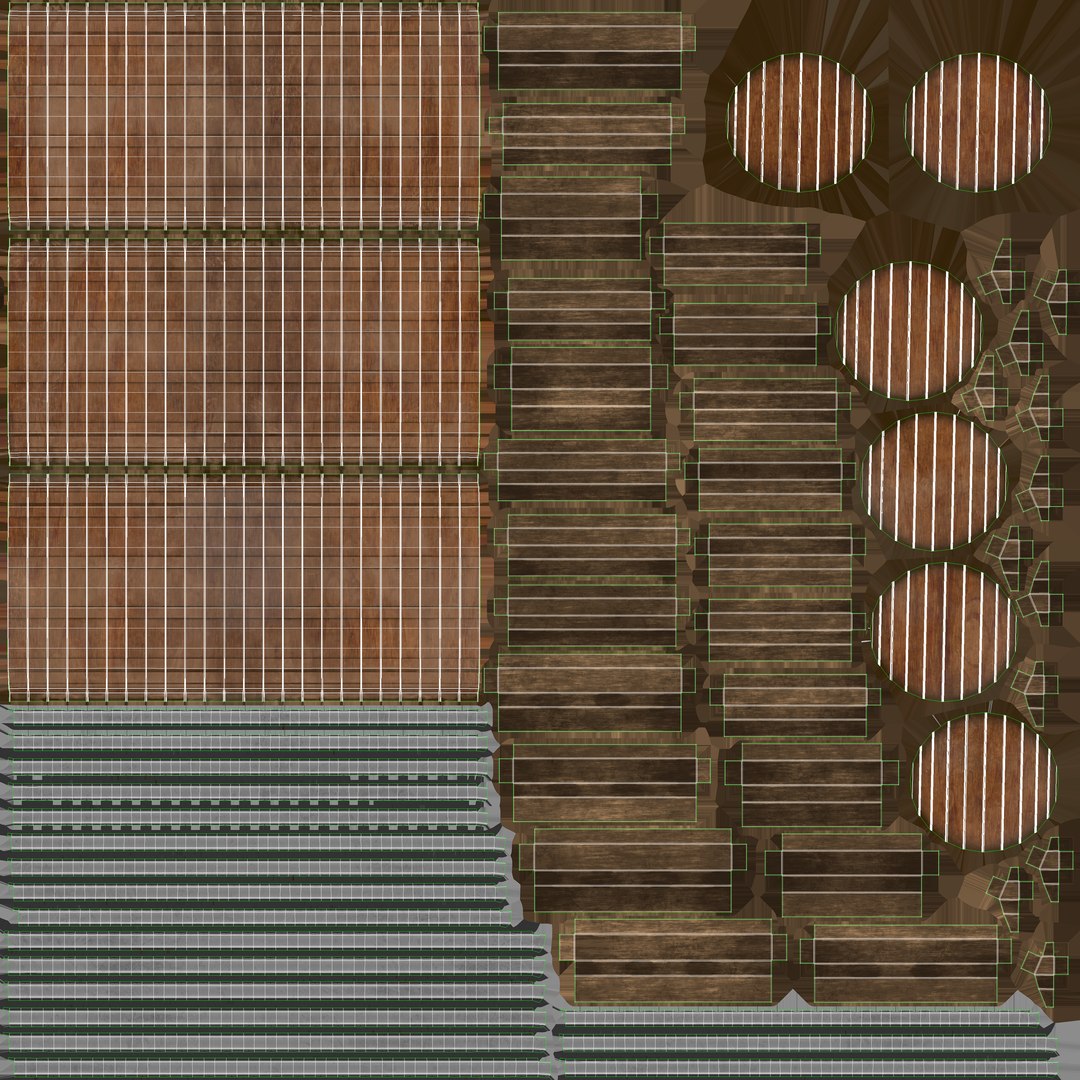 Wooden Barrels 4 Model - TurboSquid 2295359