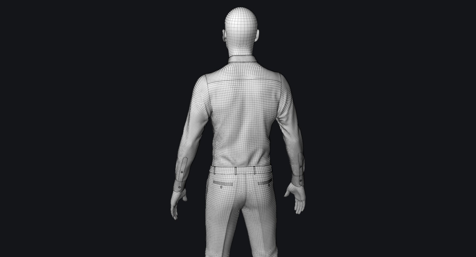3d animation character suit