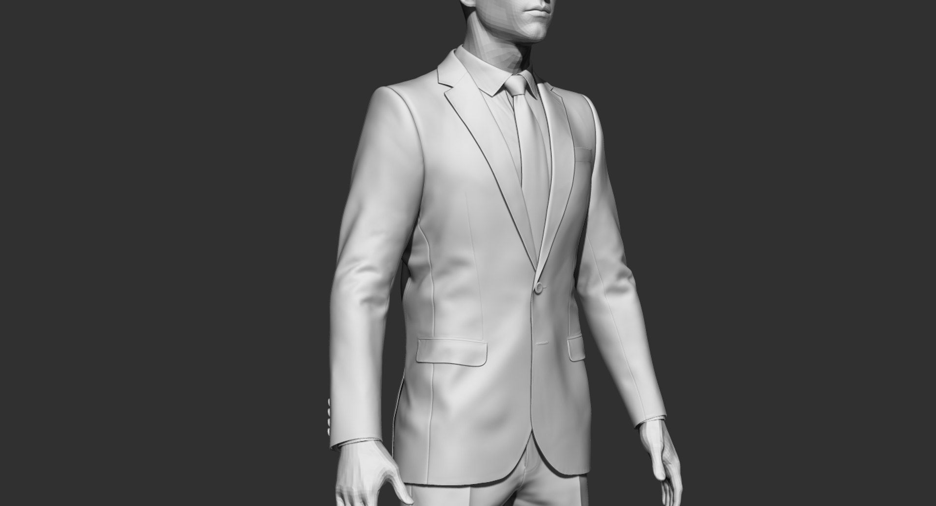 3d animation character suit