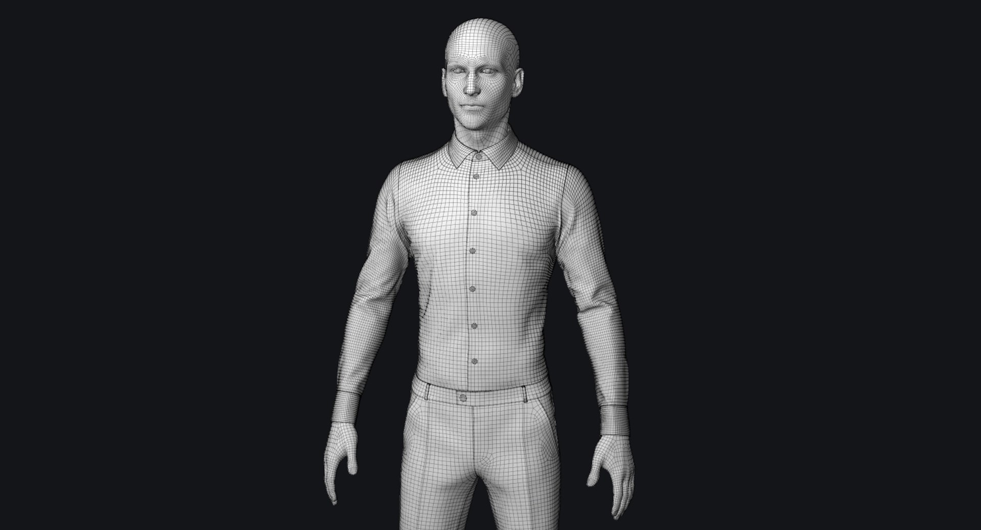 3d animation character suit