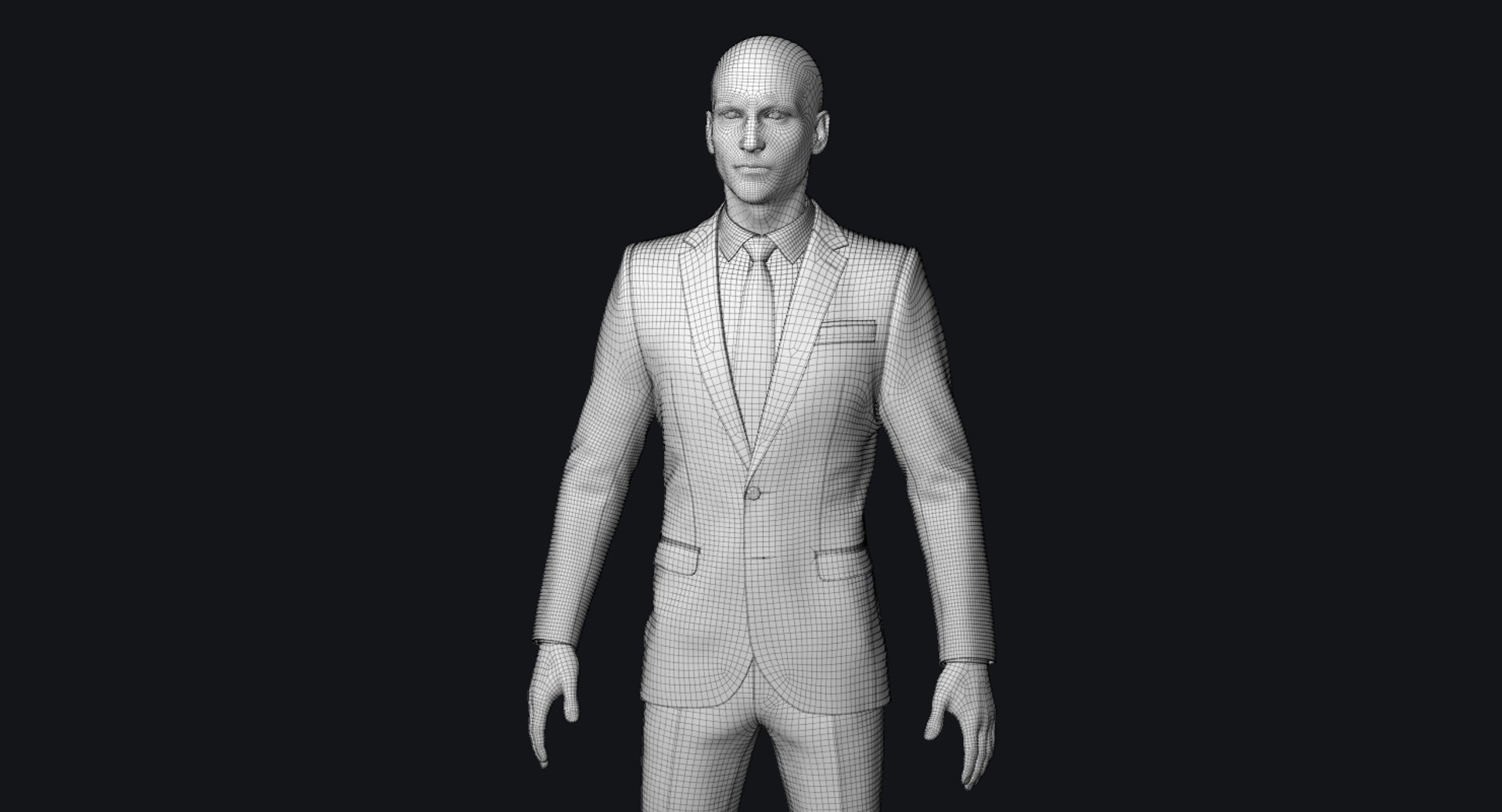 3d animation character suit