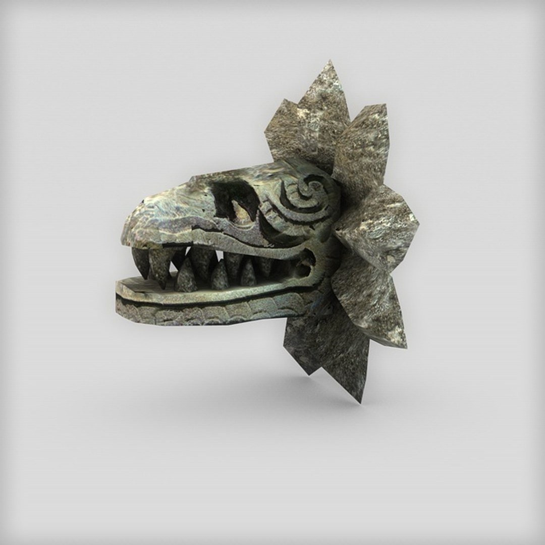 Aztec Statues 3d Max