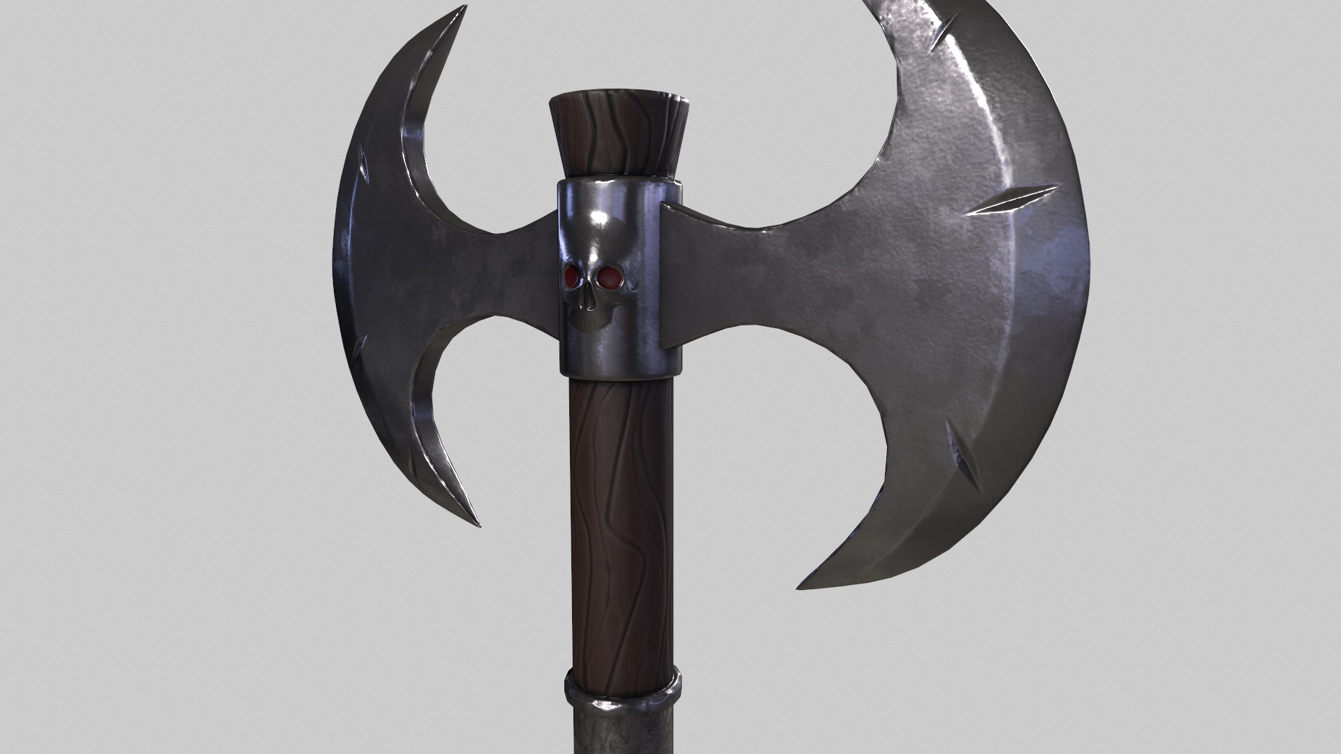 Double Warrior Axe Stylized 3D model - TurboSquid 1859894