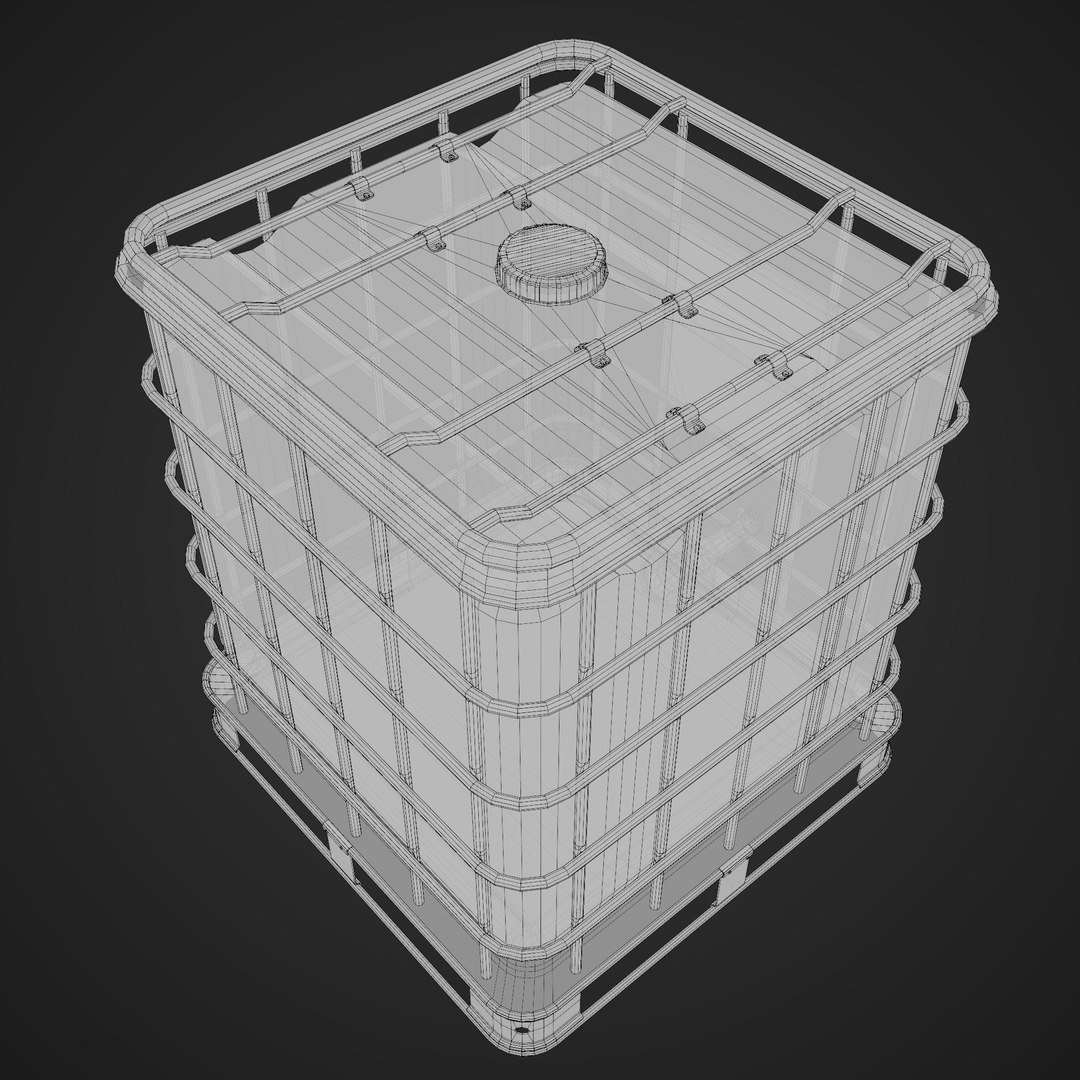 Liquid Container 3D Model - TurboSquid 2348006