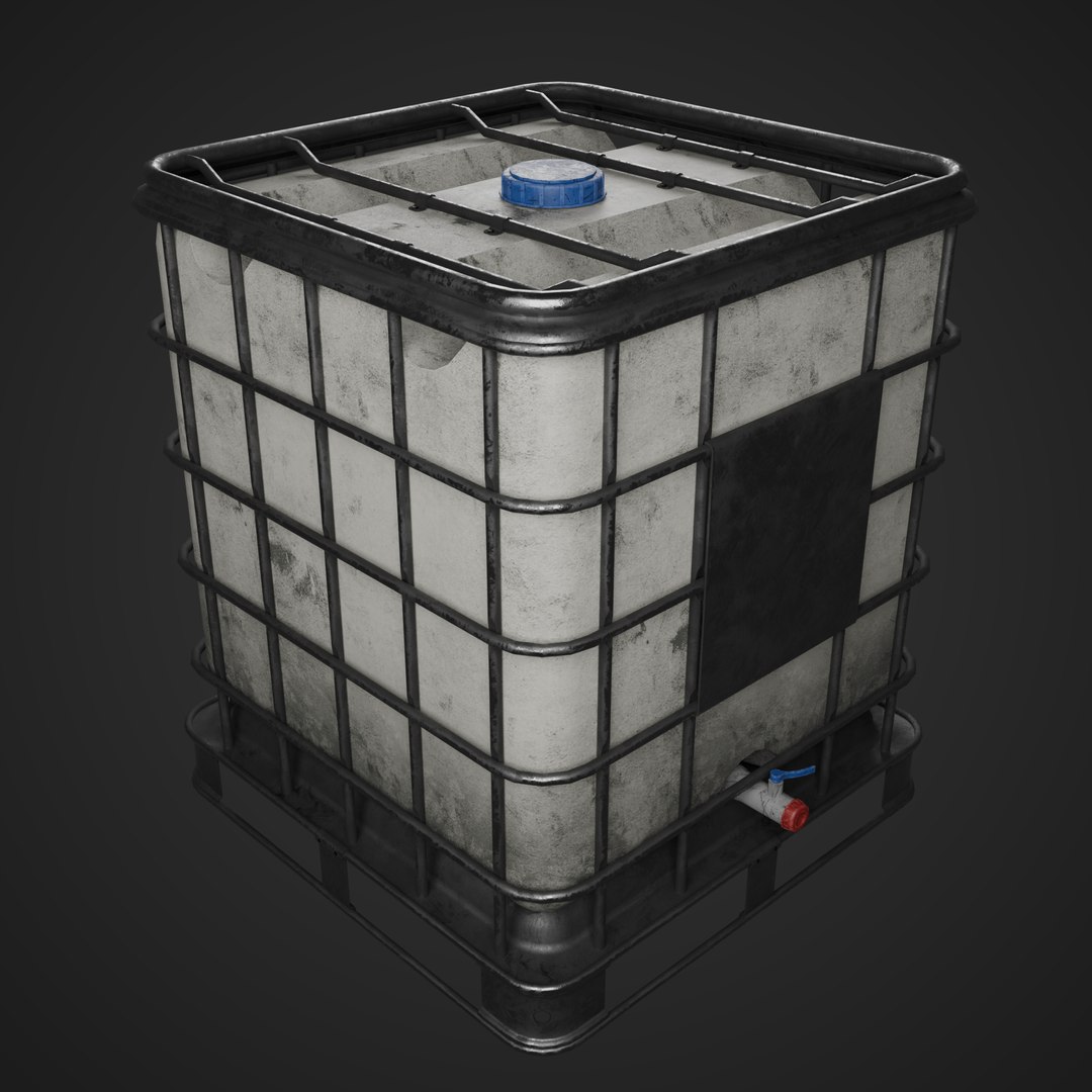 Liquid Container 3D Model - TurboSquid 2348006