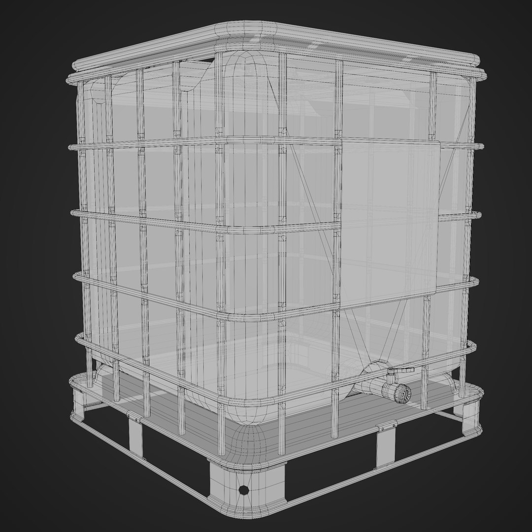 Liquid Container 3D Model - TurboSquid 2348006