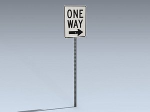 One Way 3D Models for Download | TurboSquid