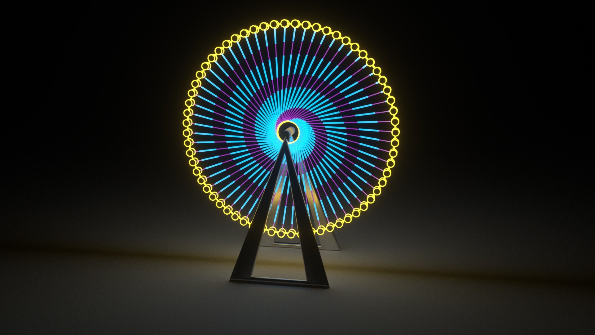 3D Fairess Wheel - TurboSquid 1872679