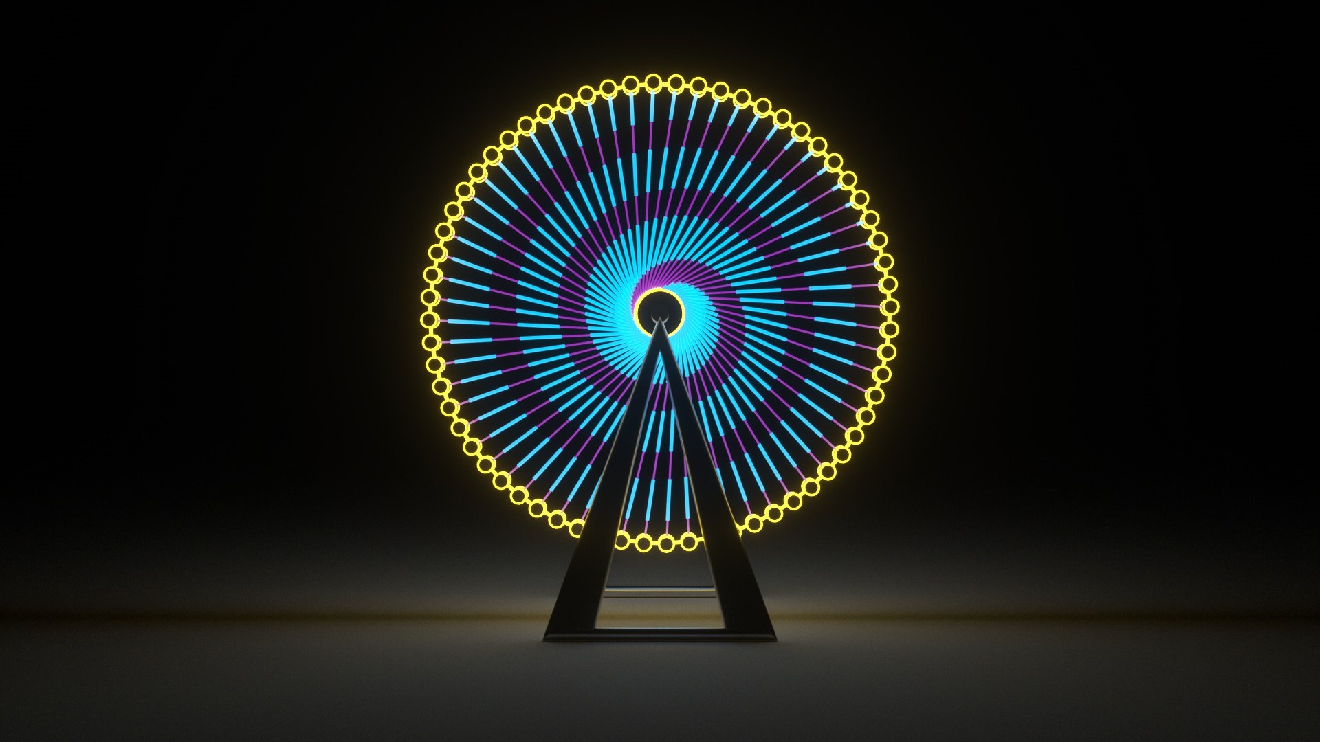 3D Fairess Wheel - TurboSquid 1872679