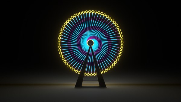 페어리스 휠 3D 모델 - TurboSquid 1872679