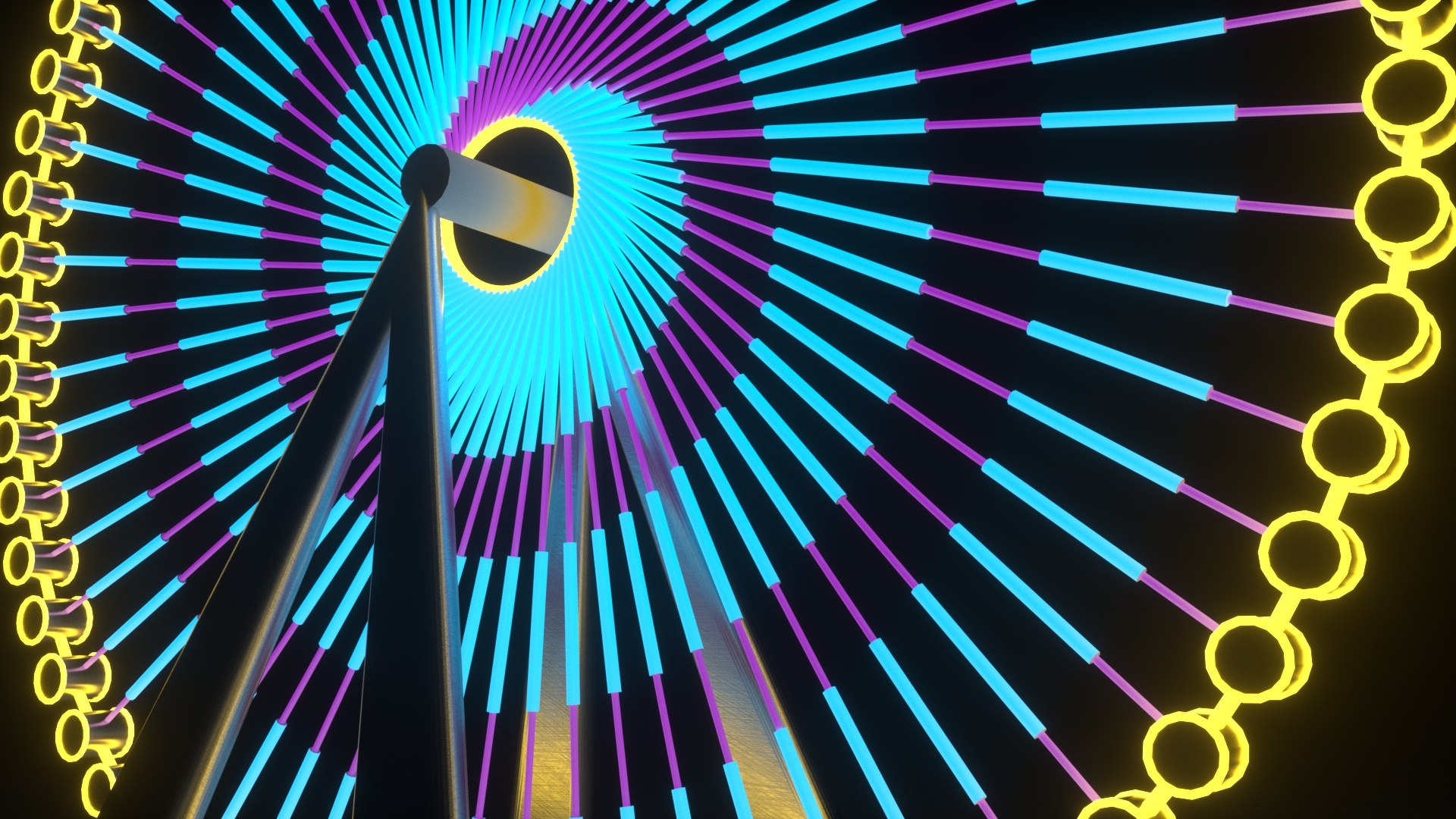 3D Fairess Wheel - TurboSquid 1872679