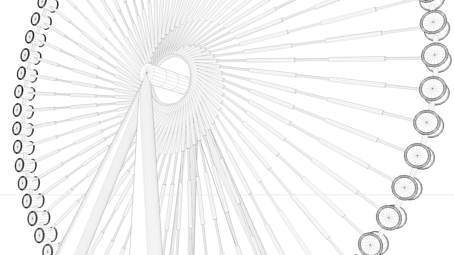 3D Fairess Wheel - TurboSquid 1872679