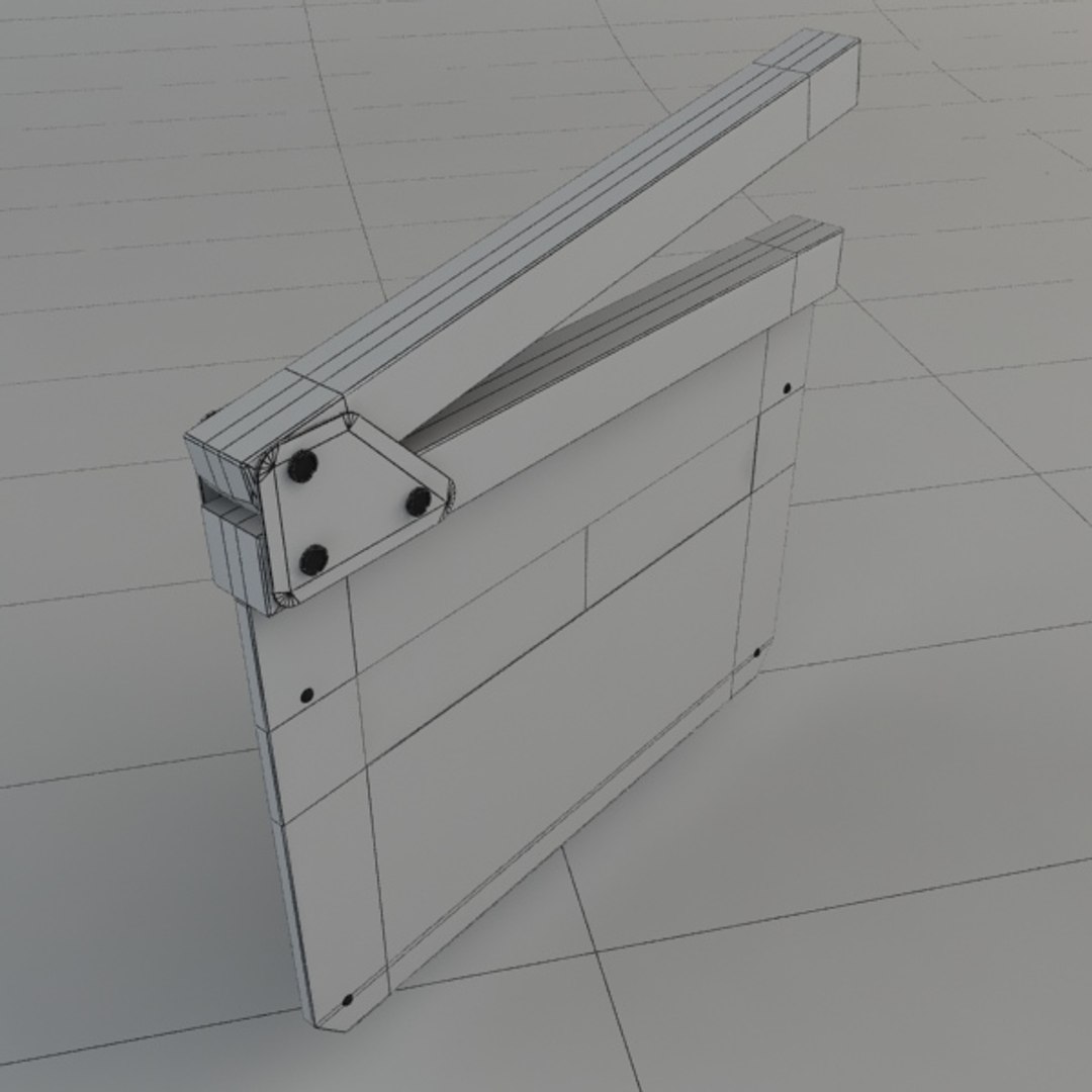 Digital Clapboard 3d Model
