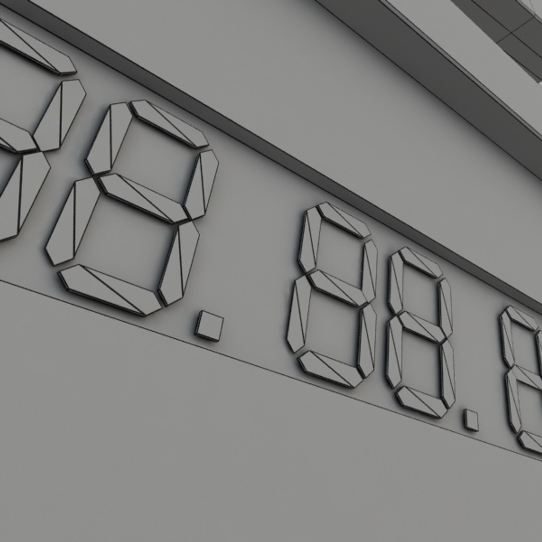 Digital Clapboard 3d Model