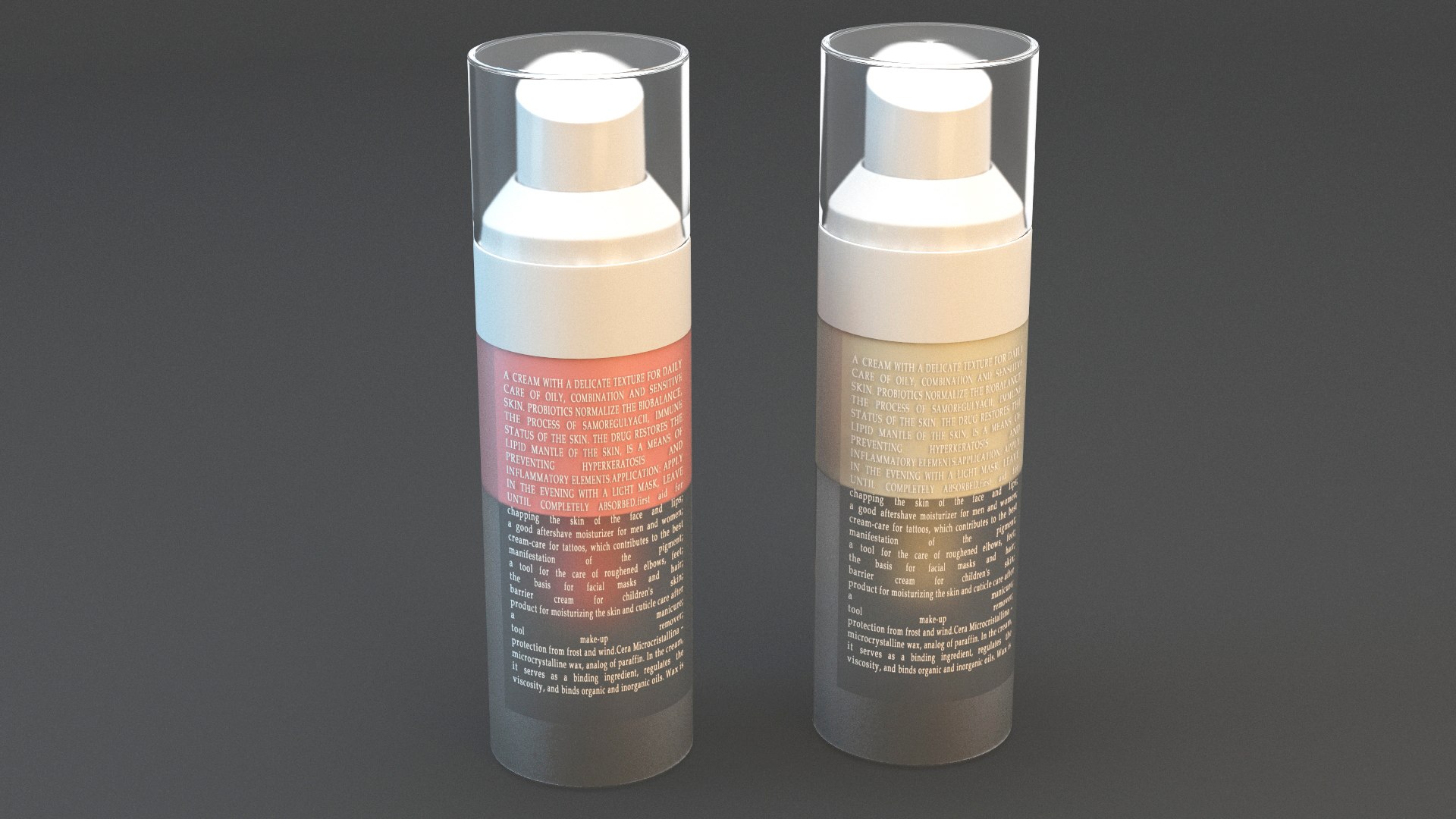 3D cream model - TurboSquid 1520152