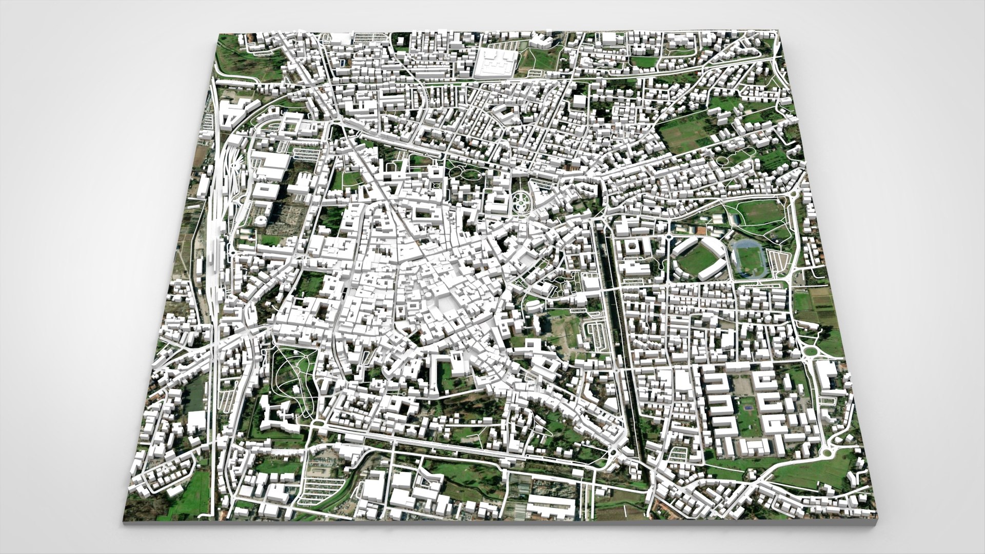 Cityscape Pistoia Tuscany Italy 3D Model - TurboSquid 2429222
