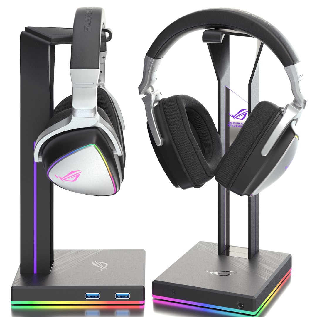 3D Asus ROG Delta Model - TurboSquid 1957192