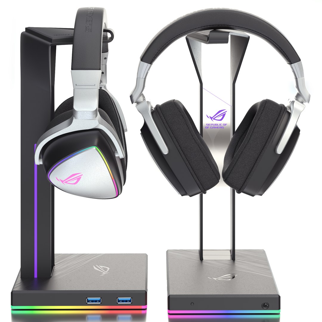 3D Asus ROG Delta Model - TurboSquid 1957192