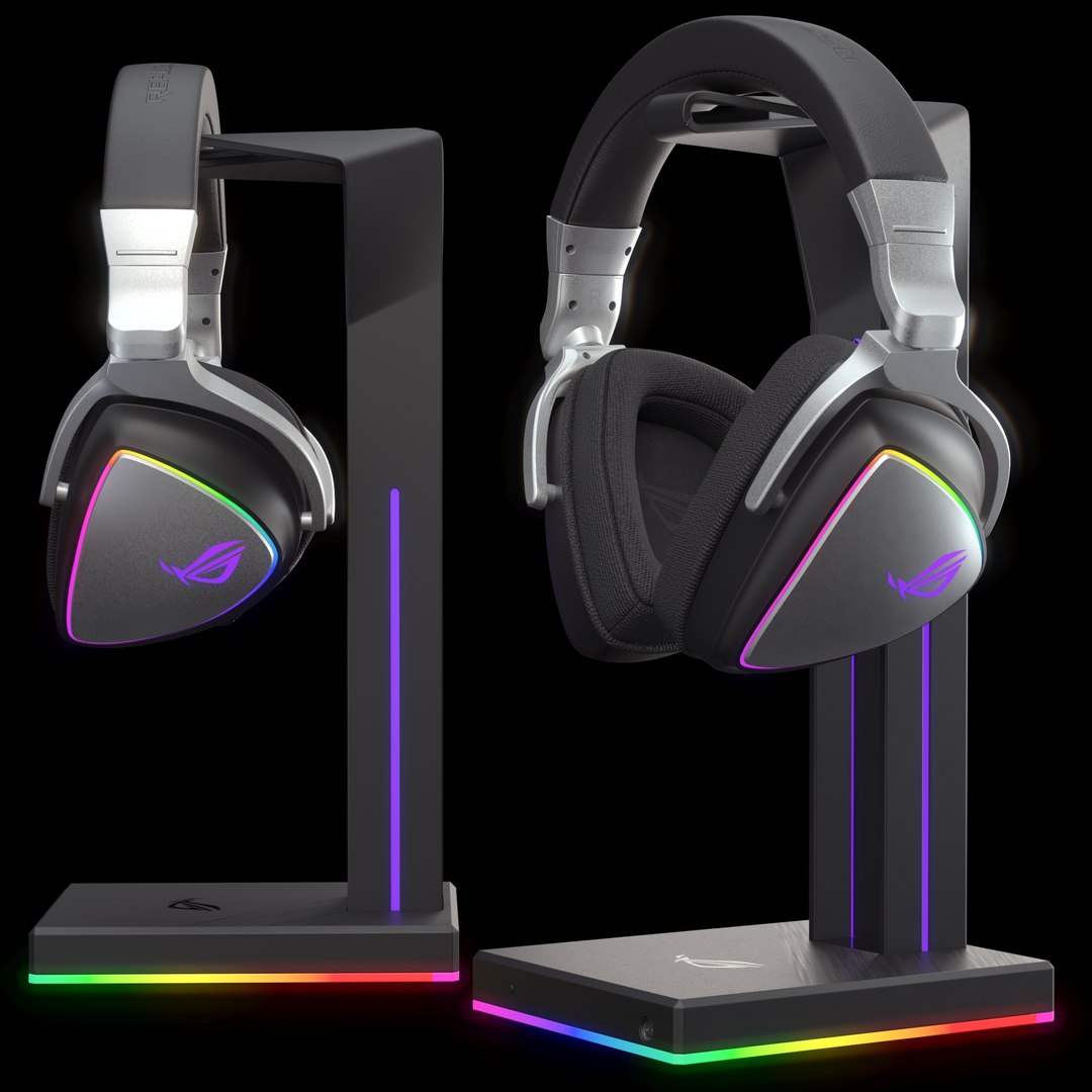 3D Asus ROG Delta Model - TurboSquid 1957192