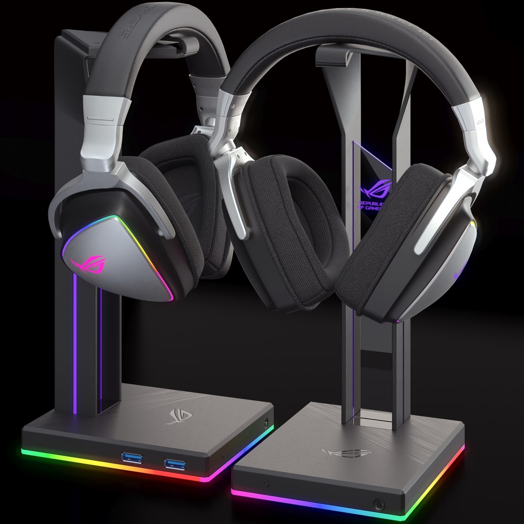 3D Asus ROG Delta Model - TurboSquid 1957192