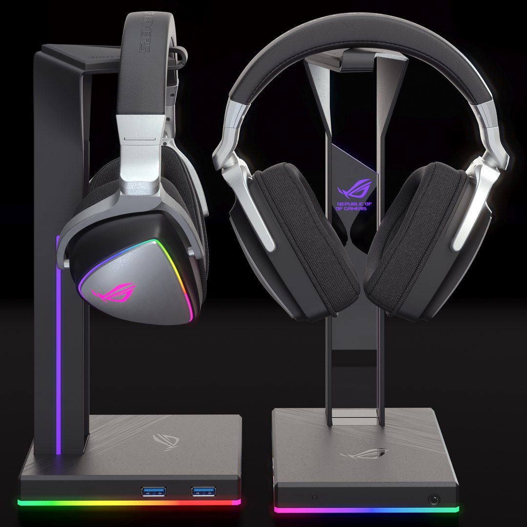 3D Asus ROG Delta Model - TurboSquid 1957192