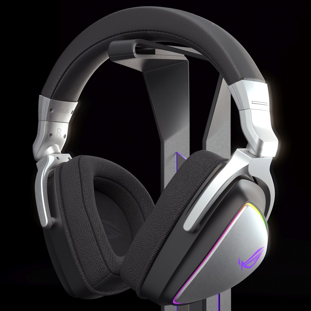 3D Asus ROG Delta Model - TurboSquid 1957192