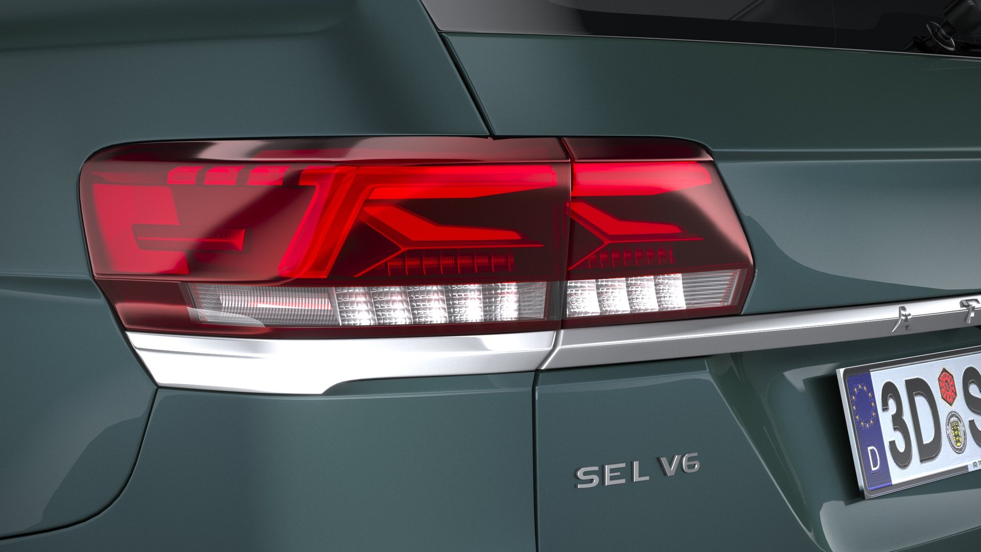 3D volkswagen atlas base - TurboSquid 1559192