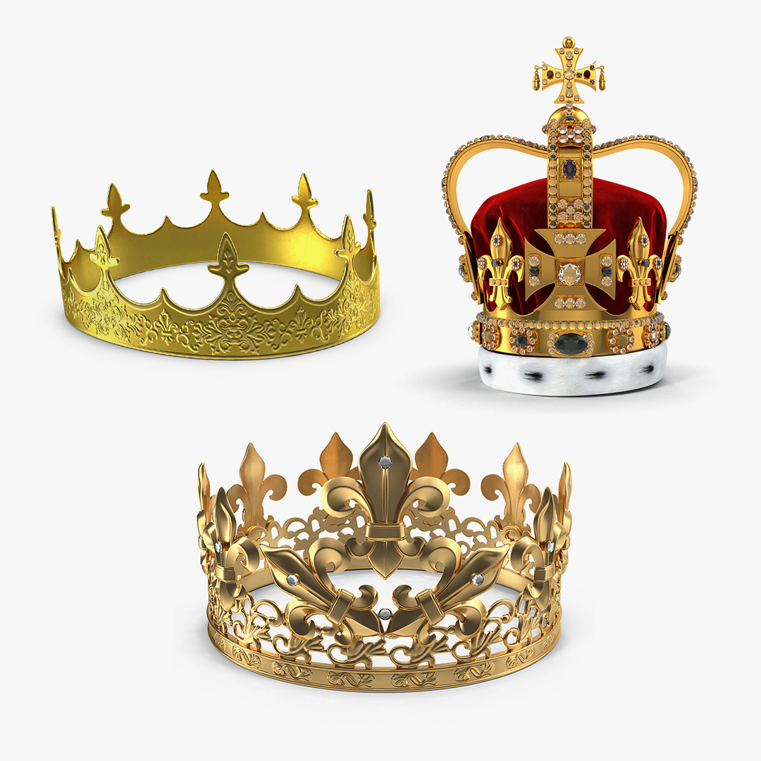 3D crown 2 model - TurboSquid 1522530