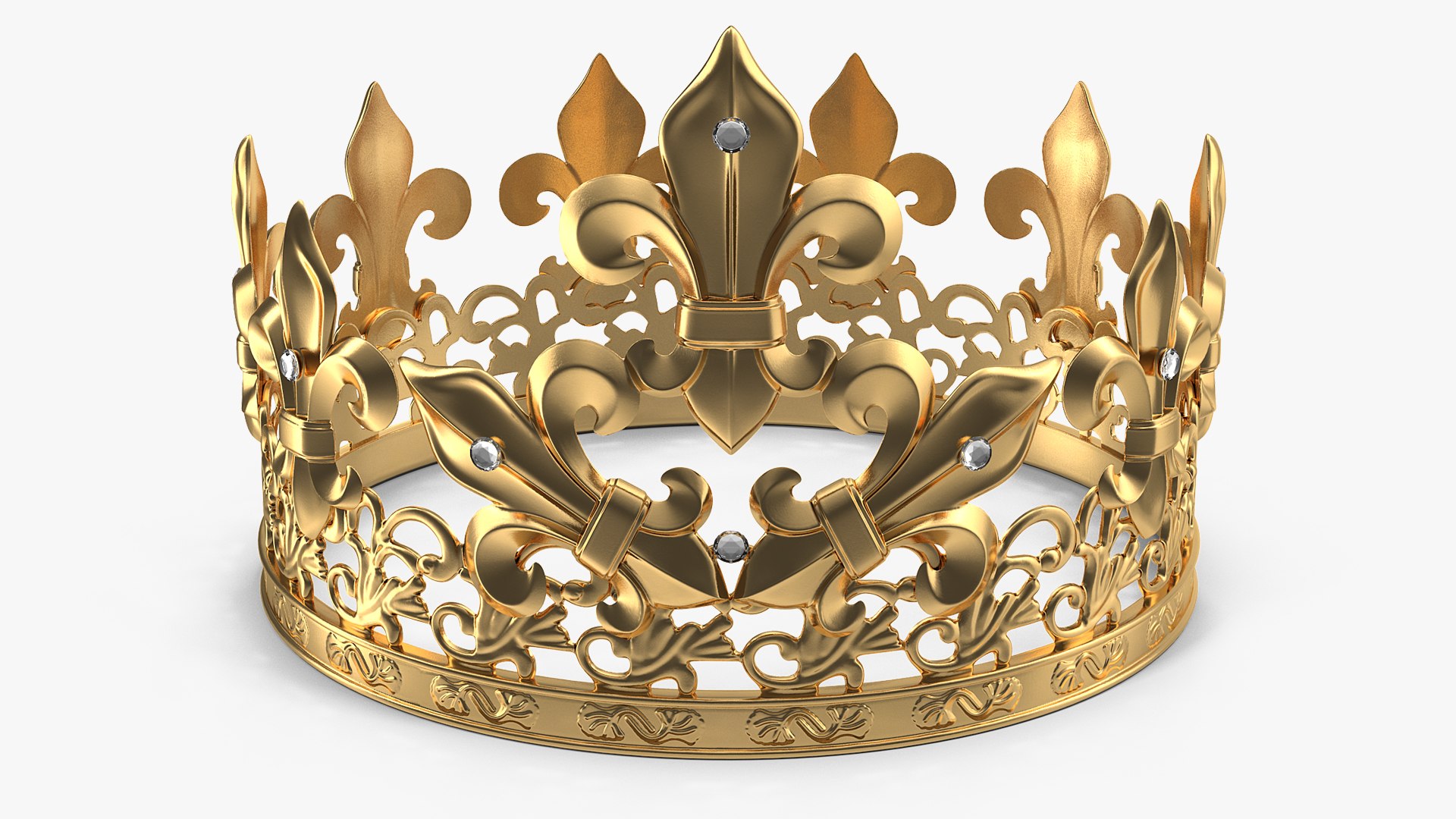 3D Crown 2 Model - TurboSquid 1522530