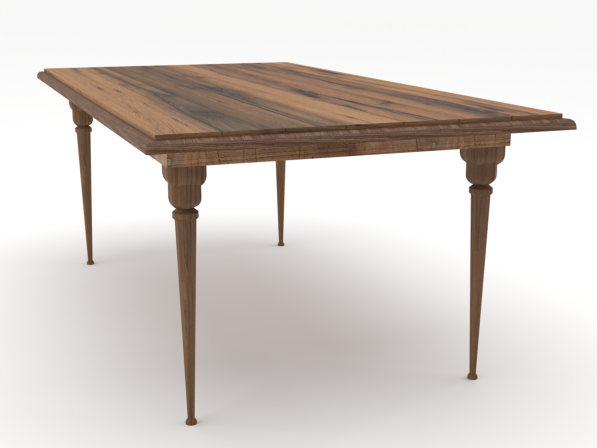 Realistic dining table 3D model - TurboSquid 1643857
