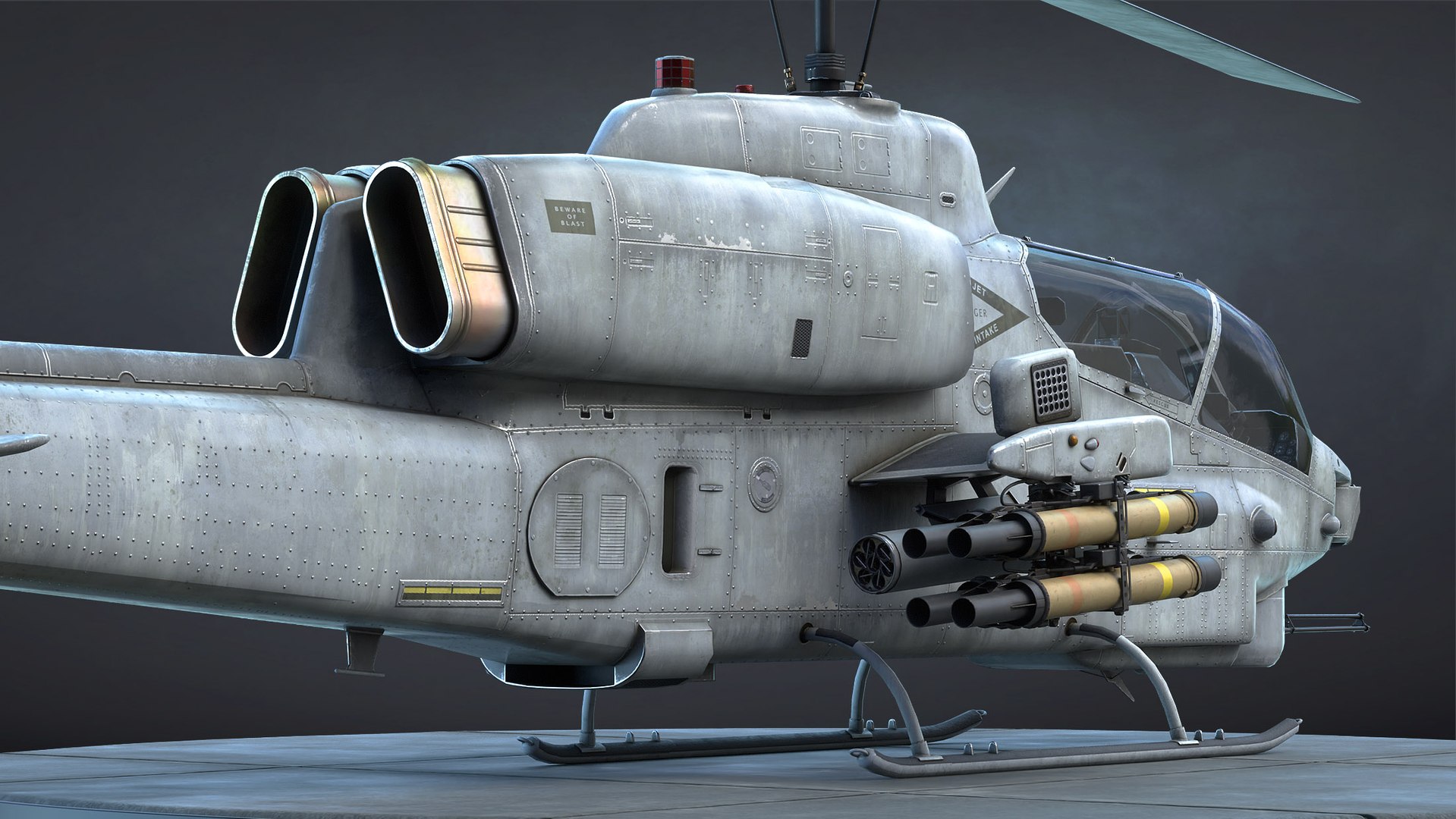 AH-1W Super Cobra 3D - TurboSquid 2009715