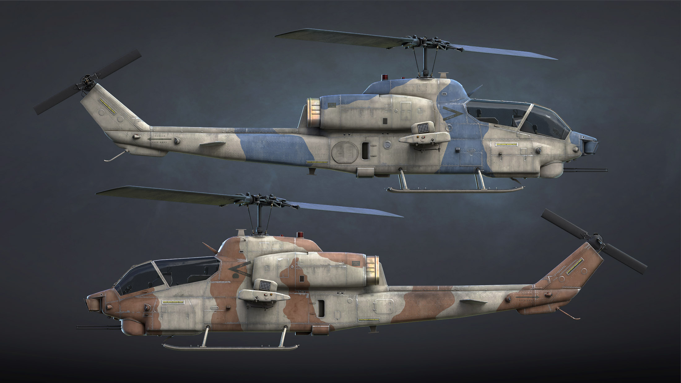 AH-1W Super Cobra 3D - TurboSquid 2009715