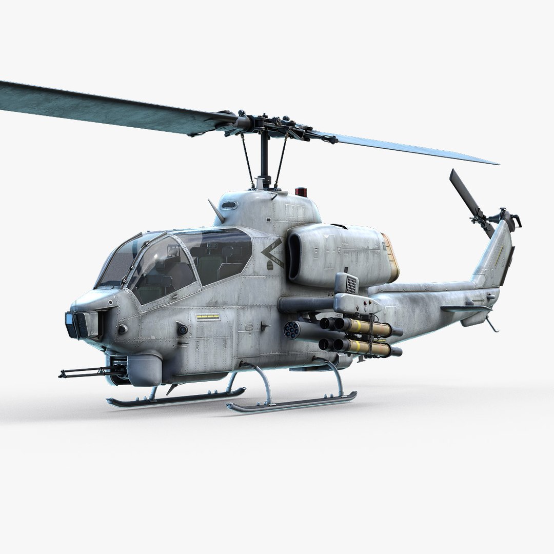 AH-1W Super Cobra 3D - TurboSquid 2009715