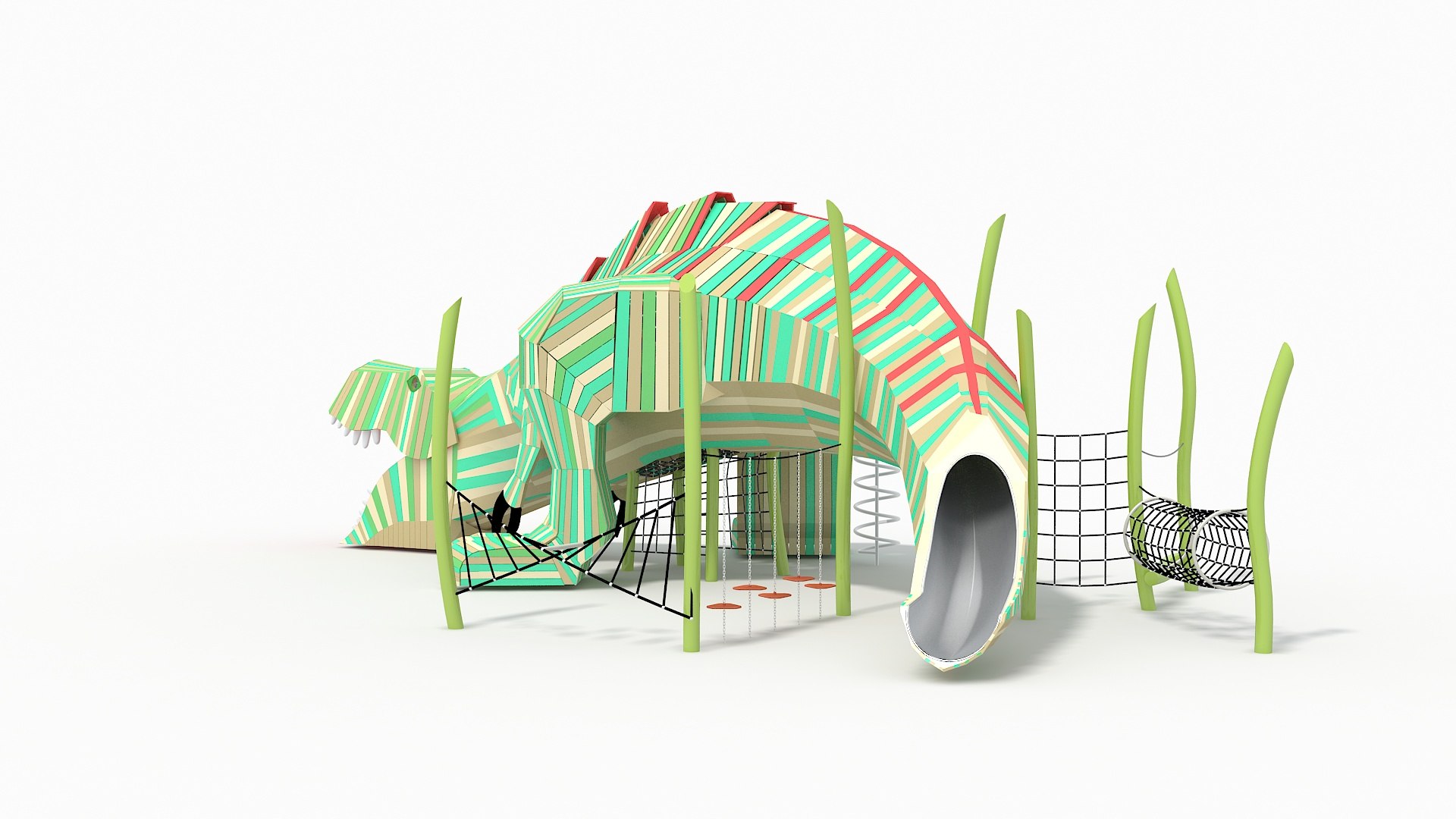 3D model DINOSAUR PLAYGROUND - TurboSquid 2116141