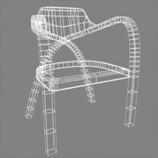 3d model chair