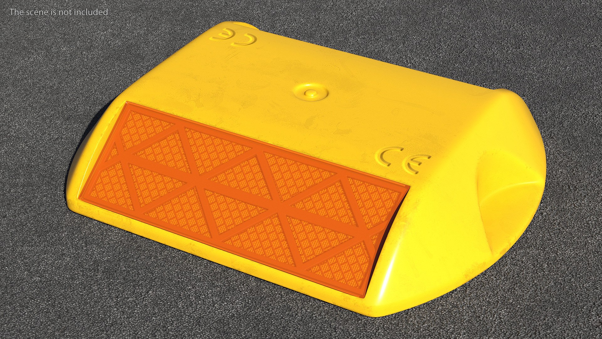 Raised Pavement Marker Orange 3D Model - TurboSquid 2073302