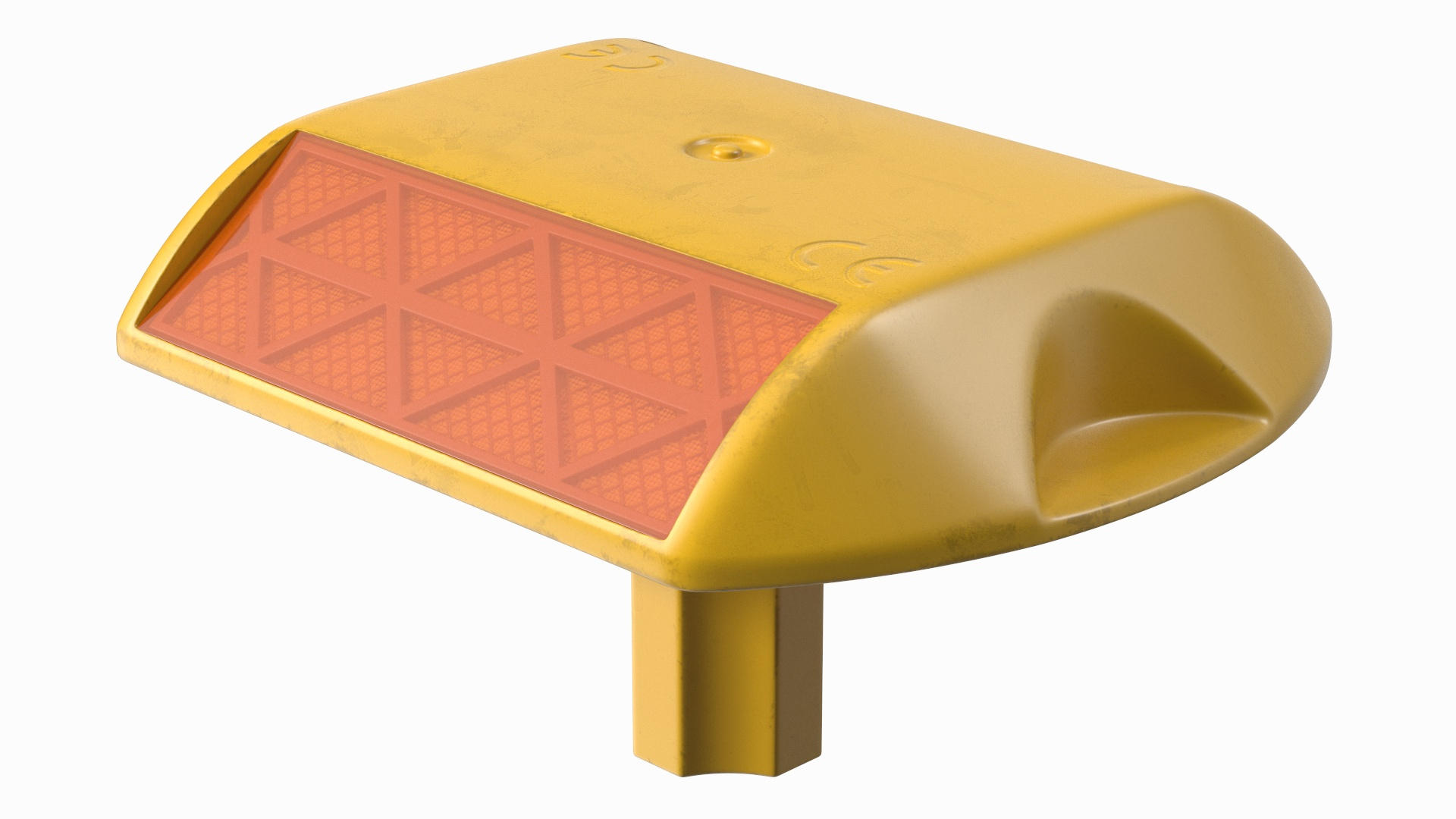 Raised Pavement Marker Orange 3D Model - TurboSquid 2073302