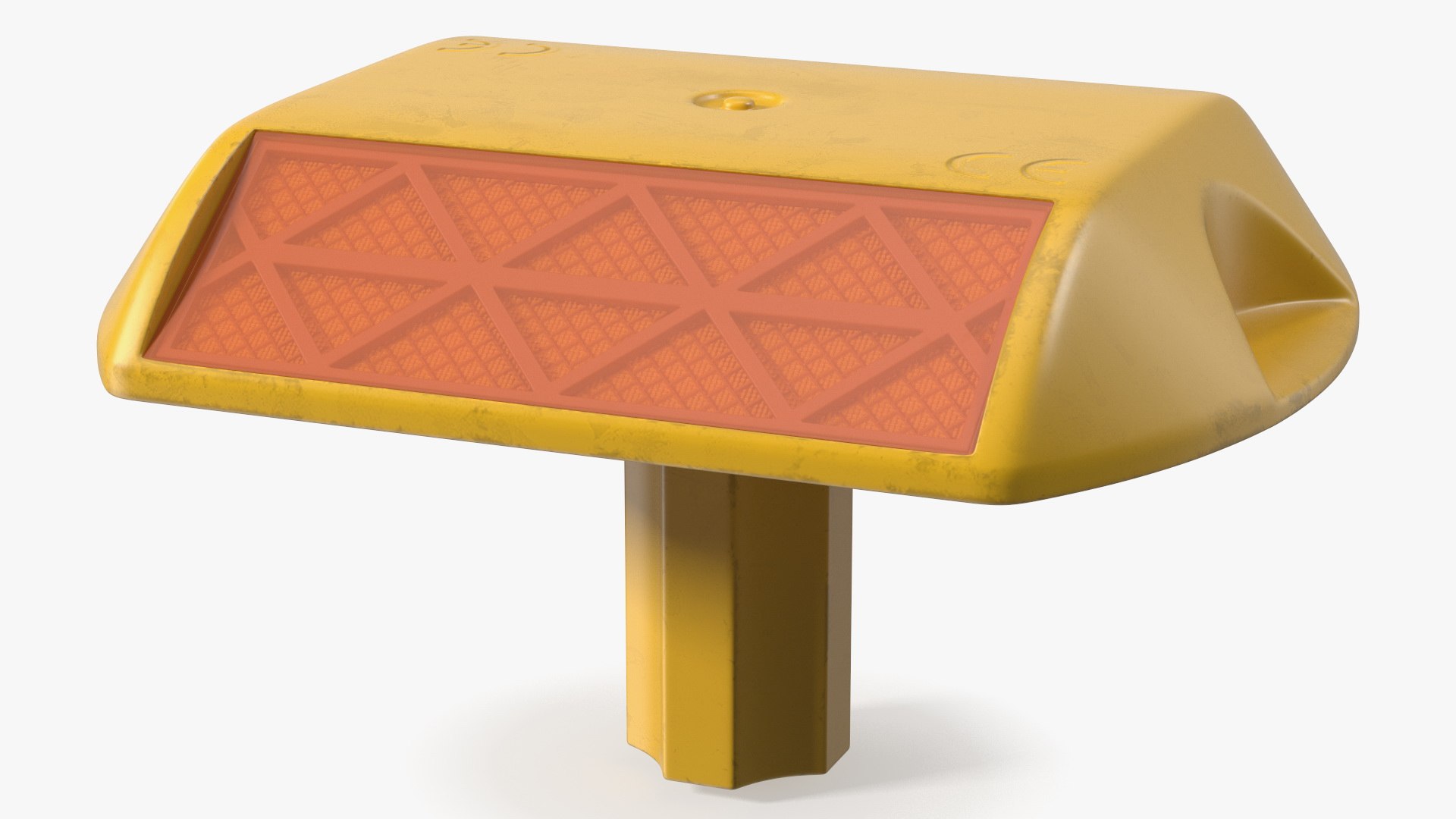 Raised Pavement Marker Orange 3D model - TurboSquid 2073302