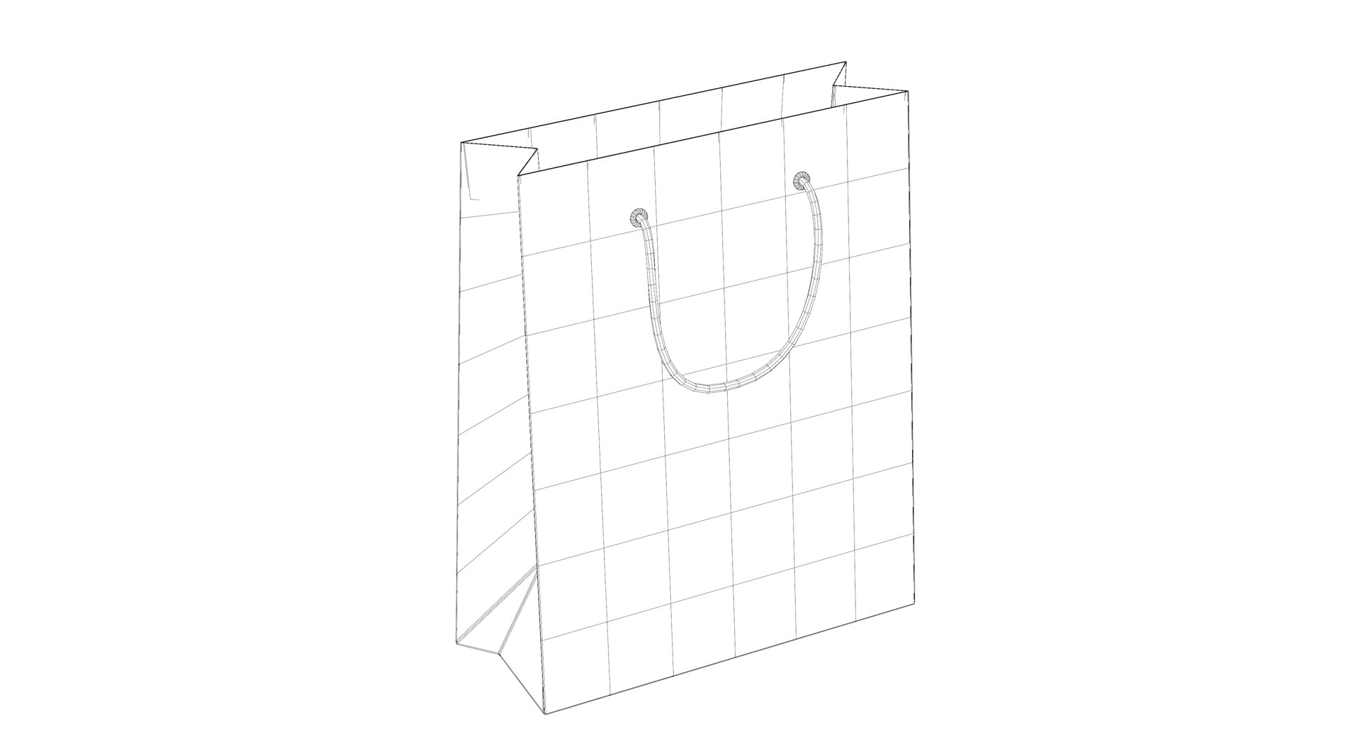 Paper Bag 3D Model - TurboSquid 2349071