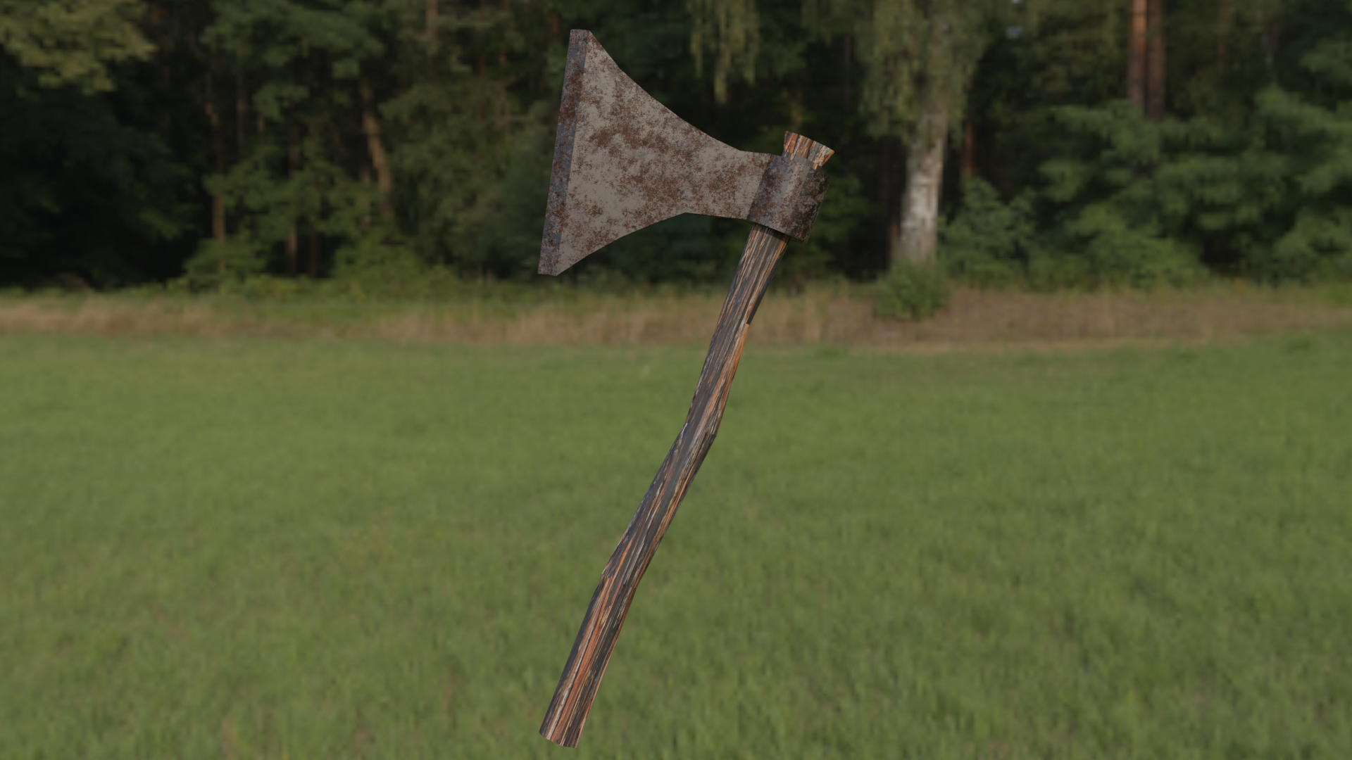 3D model axe hand handaxe - TurboSquid 1708154