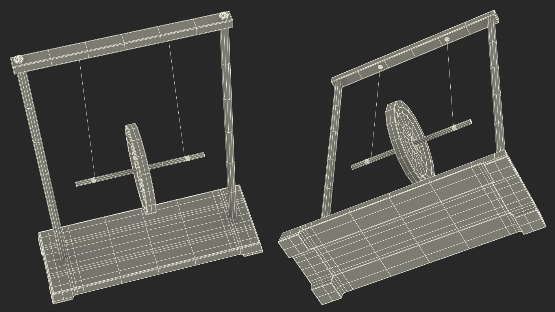 3D model Rolling Pendulum Maxwell Wheel - TurboSquid 1718560