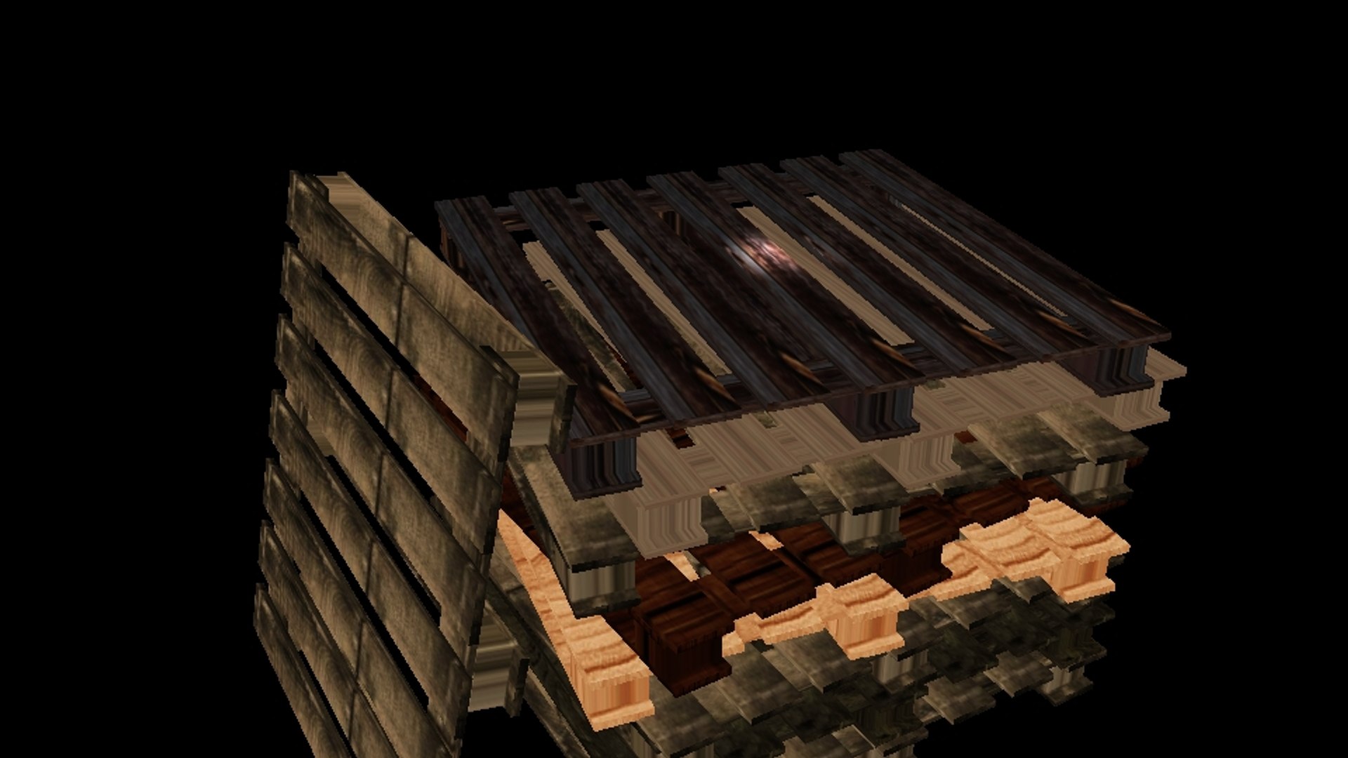 3D model palet sheep wood - TurboSquid 1316012