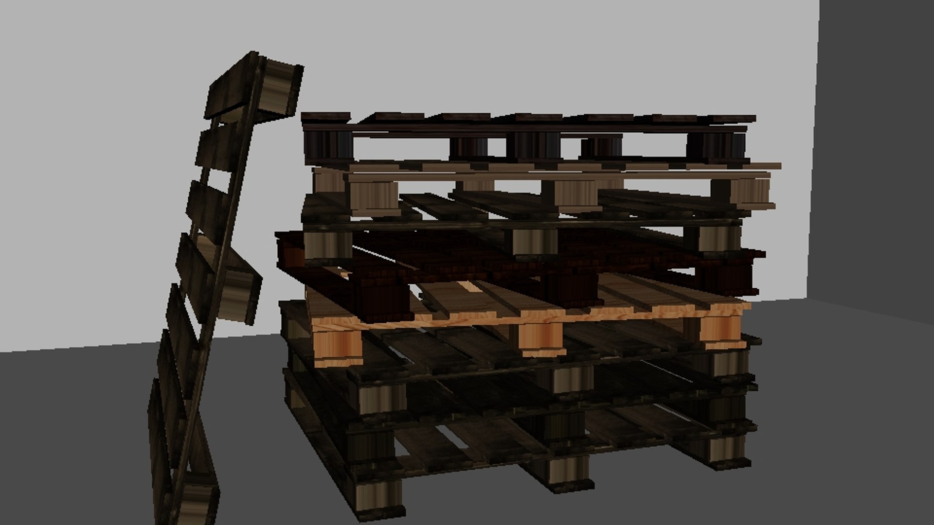 3D model palet sheep wood - TurboSquid 1316012