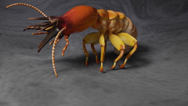 3D termite monster mouth parts - TurboSquid 1660789