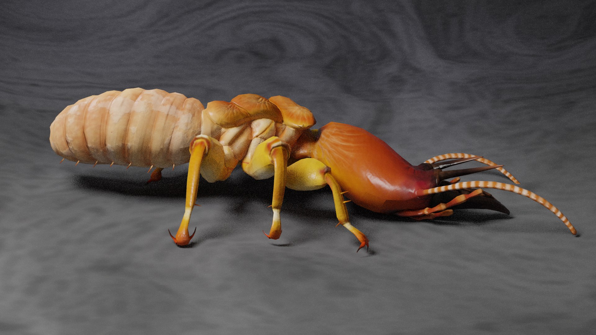 3D termite monster mouth parts - TurboSquid 1660789