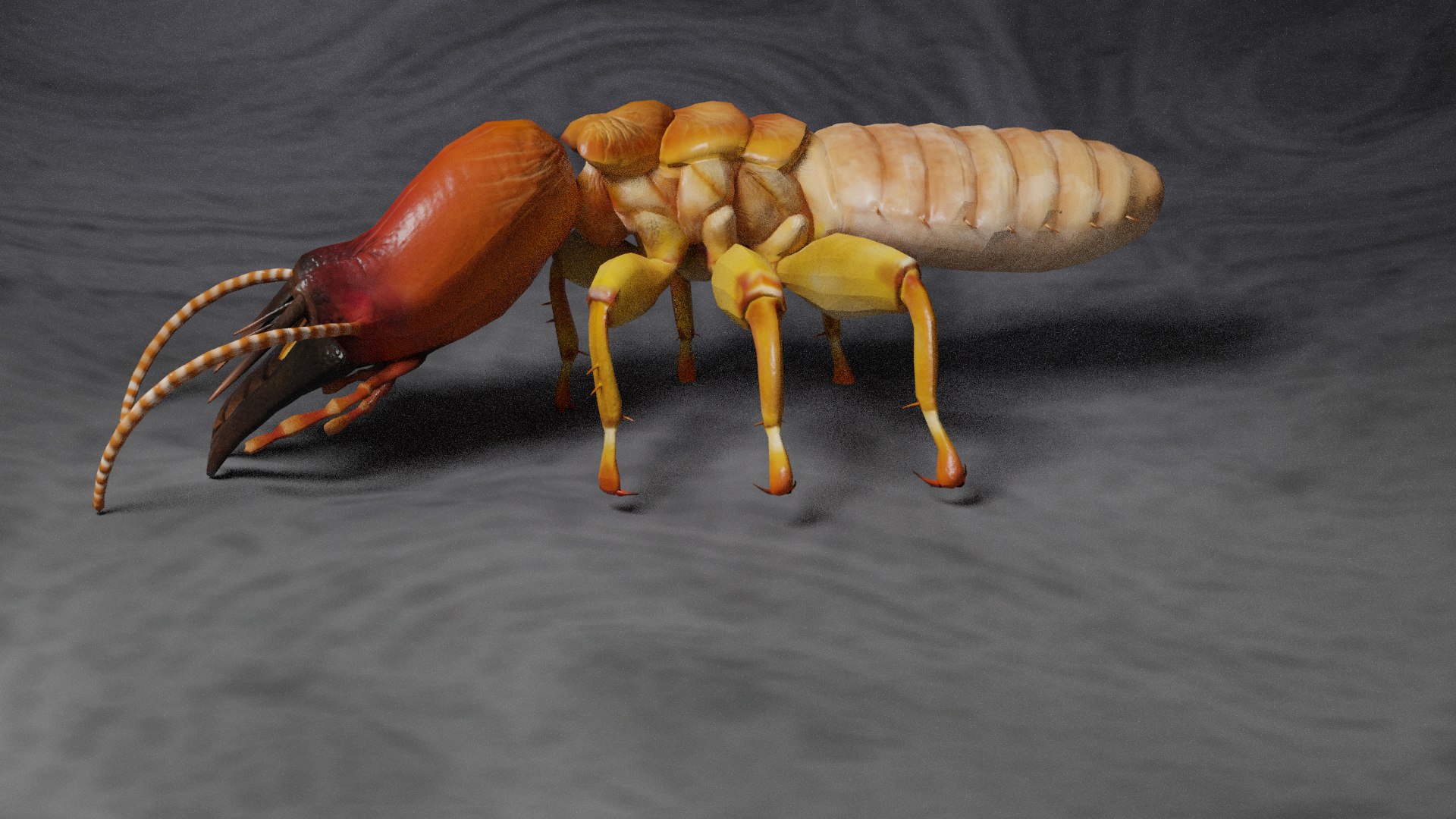 3D termite monster mouth parts - TurboSquid 1660789