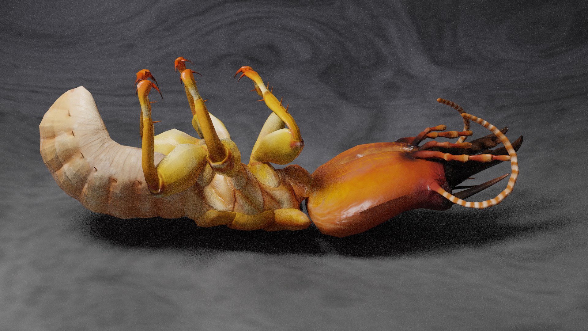 3D termite monster mouth parts - TurboSquid 1660789