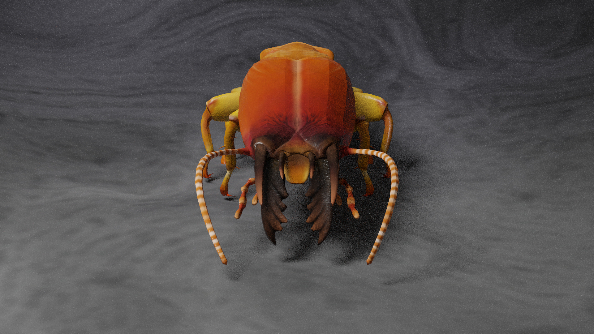 3D termite monster mouth parts - TurboSquid 1660789