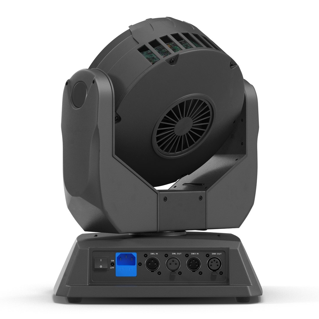 3d Moving Yoke Wash Led Model