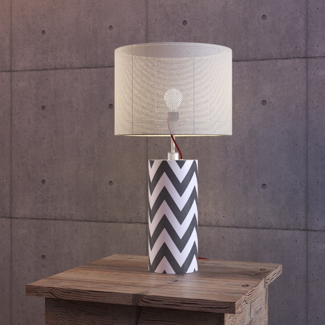 3d geometric lamp